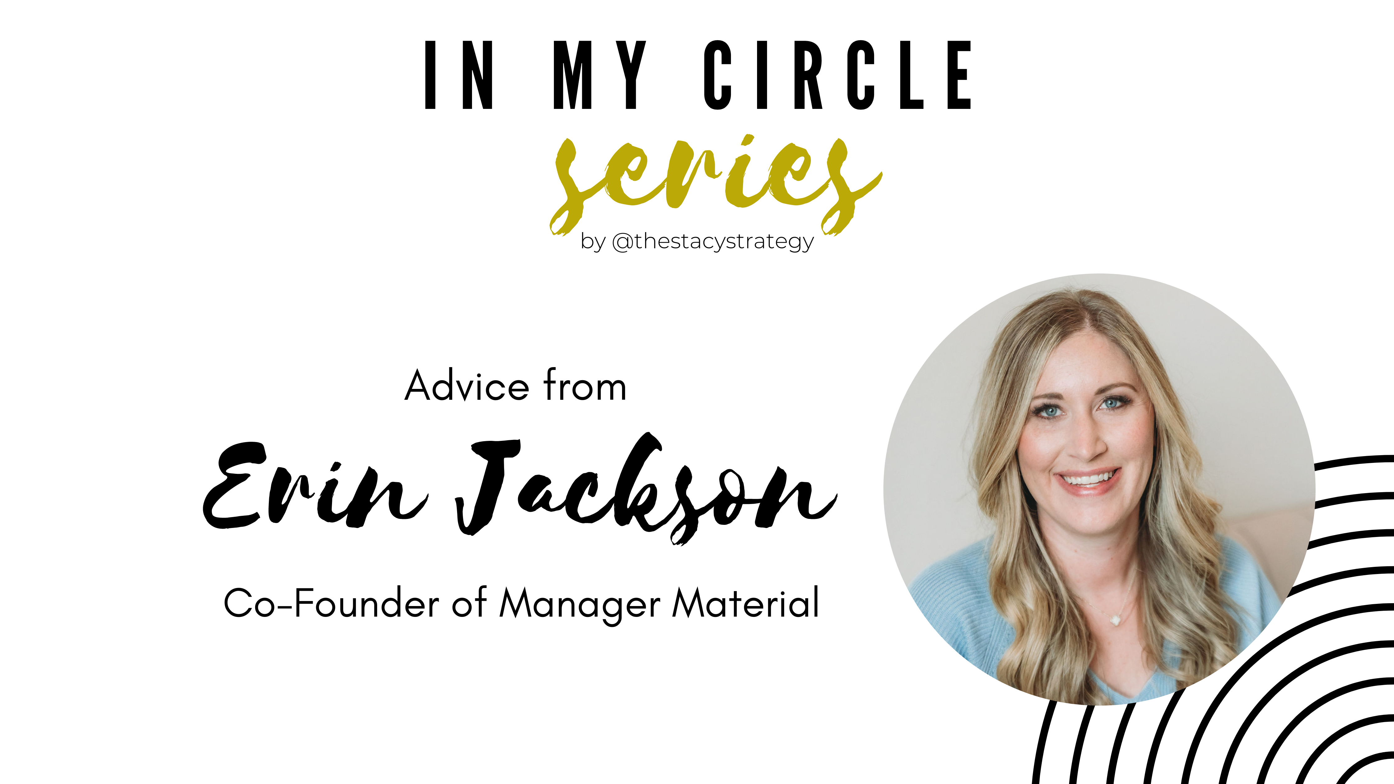 Erin Jackson on Developing Managers – The Stacy Strategy